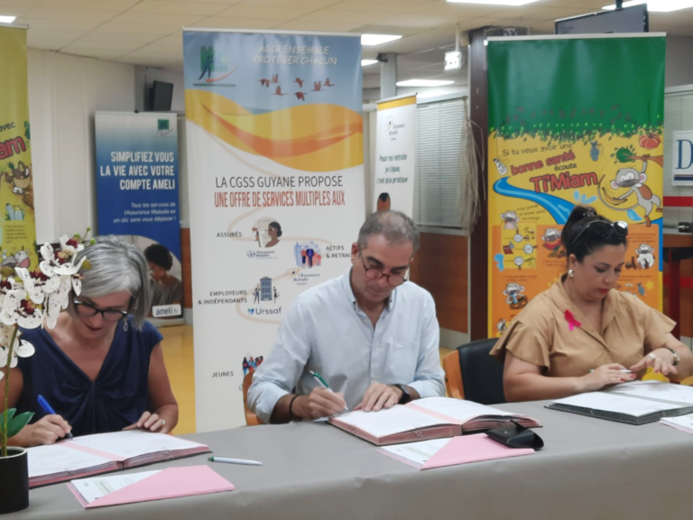 La CTPS signe son 1er accord conventionnel avec l’ARS Guyane et la CGSS ...